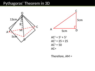 Introduction to Pythagoras’ Theorem Lesson | PPTX
