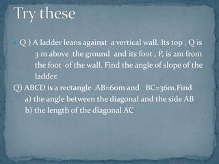 Pythagoras theorem math | PPTX