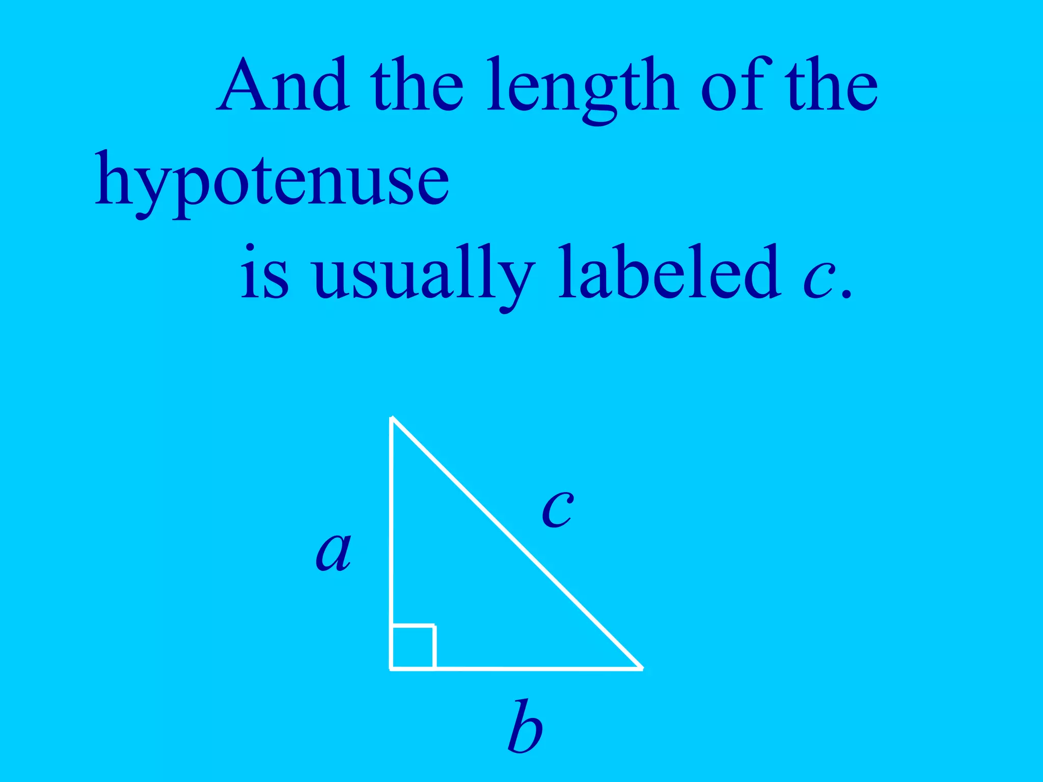 Pythagoras theorem ppt | PPT
