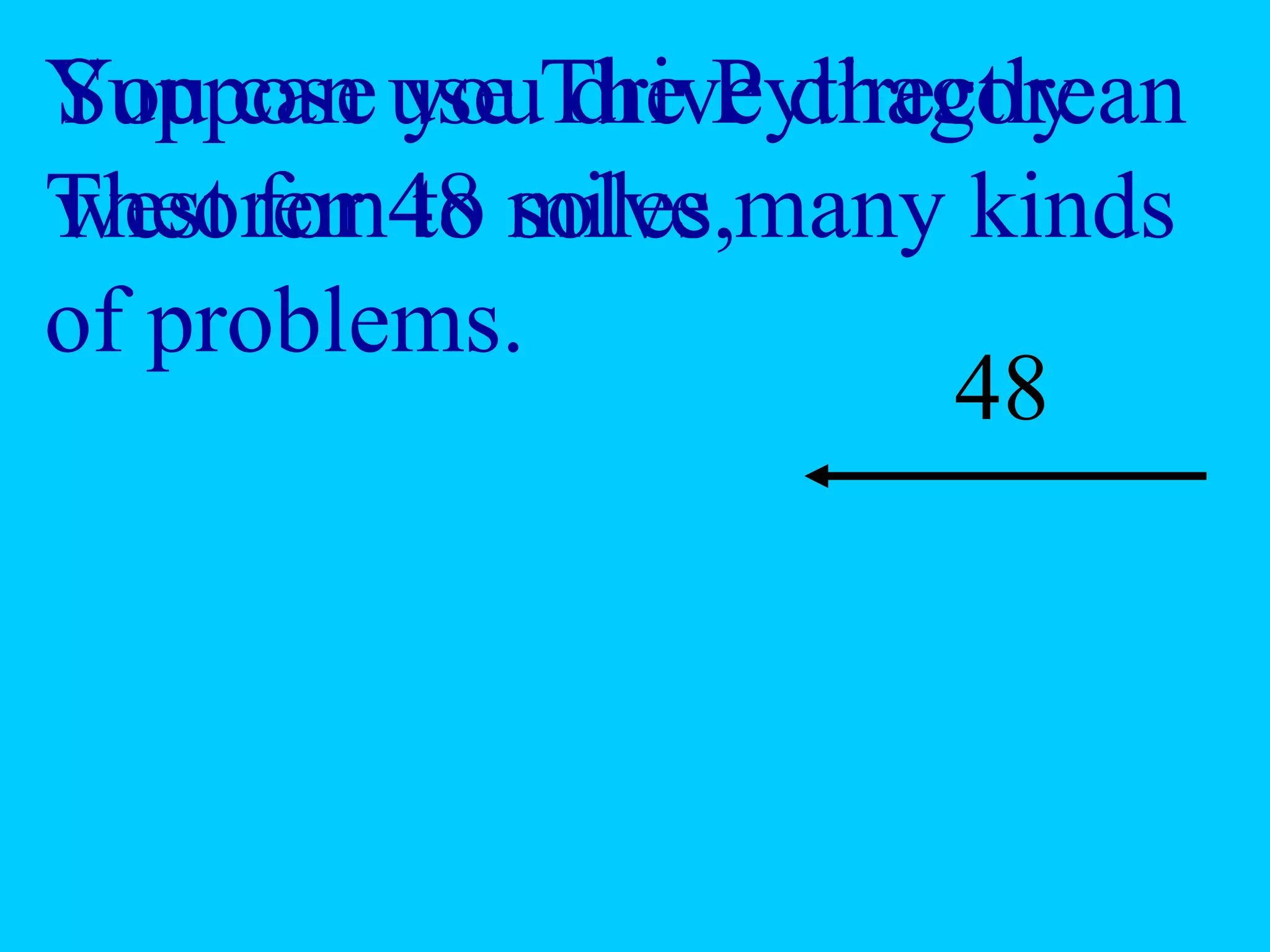 Pythagoras theorem ppt | PPT