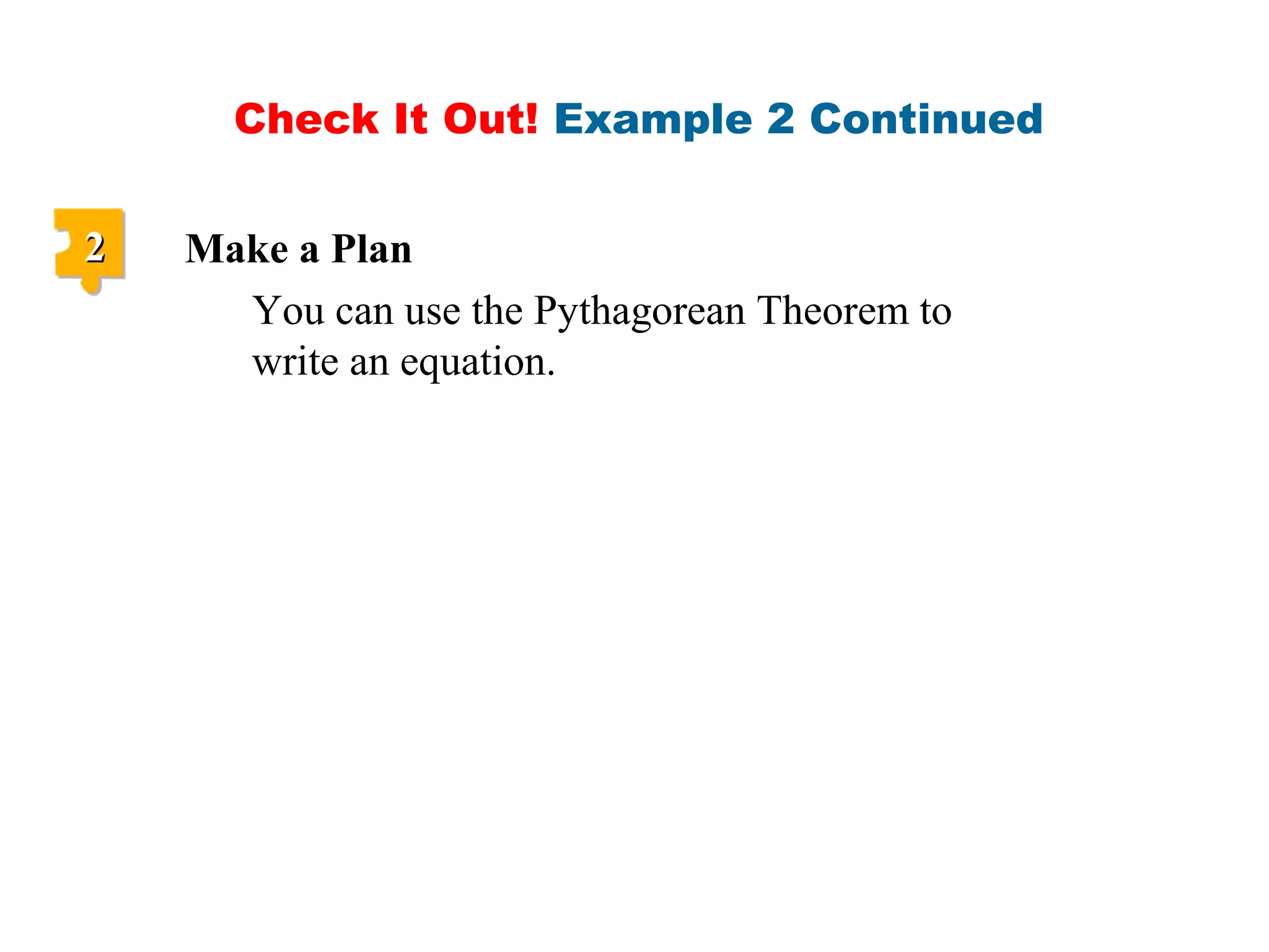 Pythagoras theorem ppt | PPT