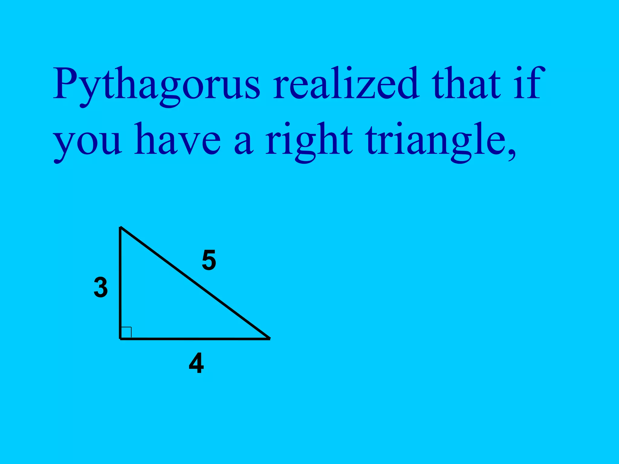 Pythagoras theorem ppt | PPT