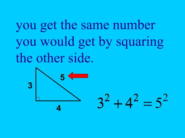 Pythagoras theorem ppt | PPT