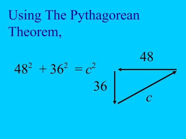 Pythagoras theorem ppt | PPT