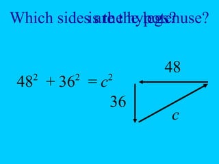 Pythagoras theorem ppt | PPT