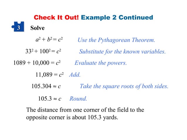 Pythagoras theorem ppt | PPT