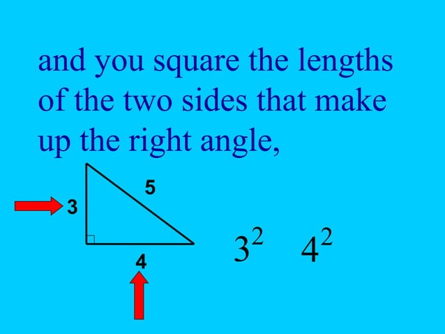Pythagoras theorem ppt | PPT