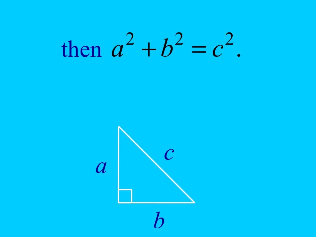 Pythagoras Theorem Ppt