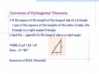 Pythagoras' Theorem & Square root pptttt | PDF