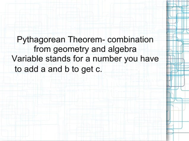 Pythagorean | PPT