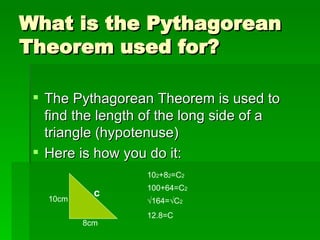 Pythagorean Theorem | PPT | Physics | Science