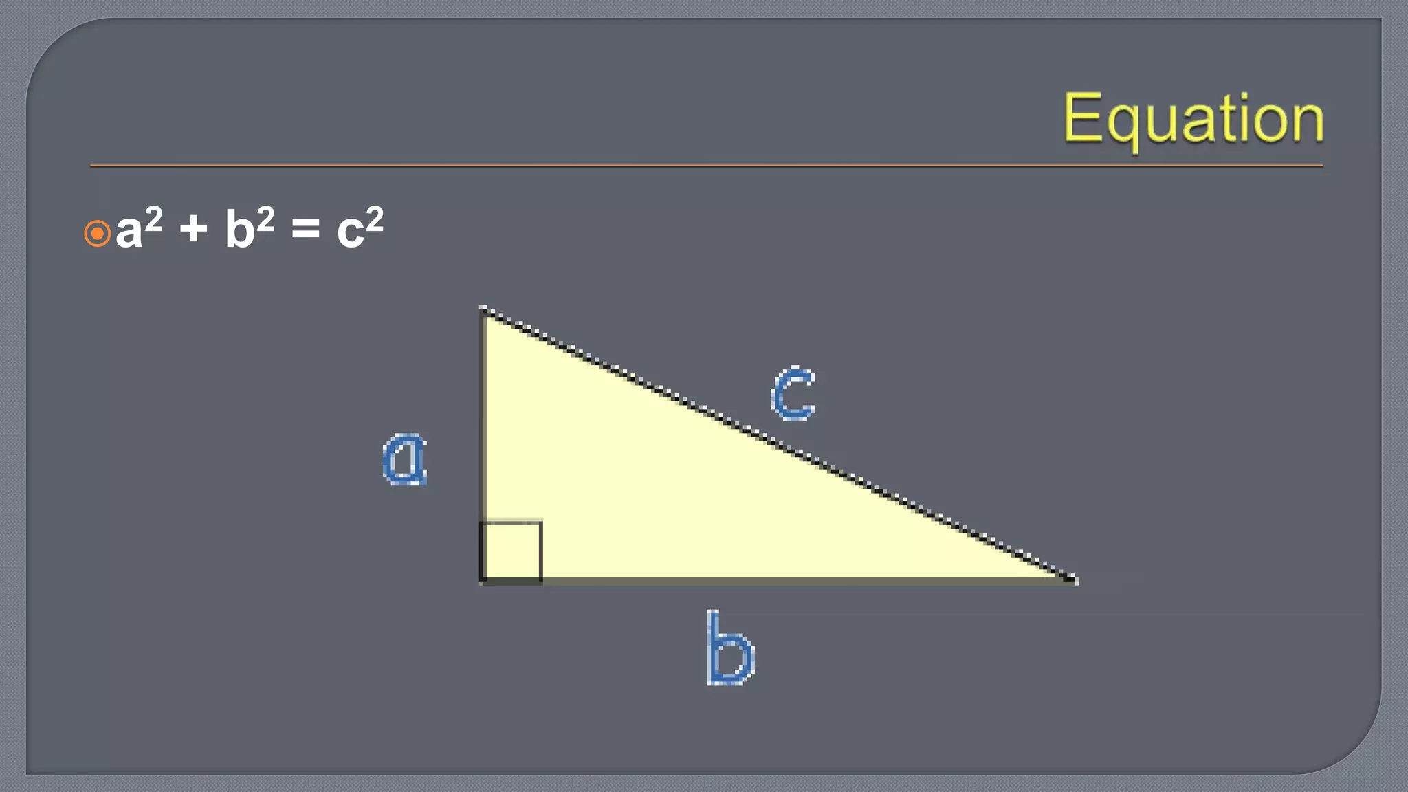 Pythagorean theorem-and-special-right-triangles | PPT