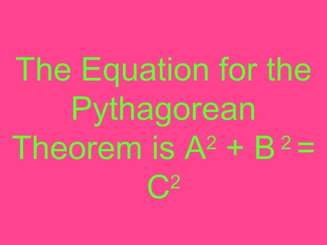 Pythagorean Theorum | PPT