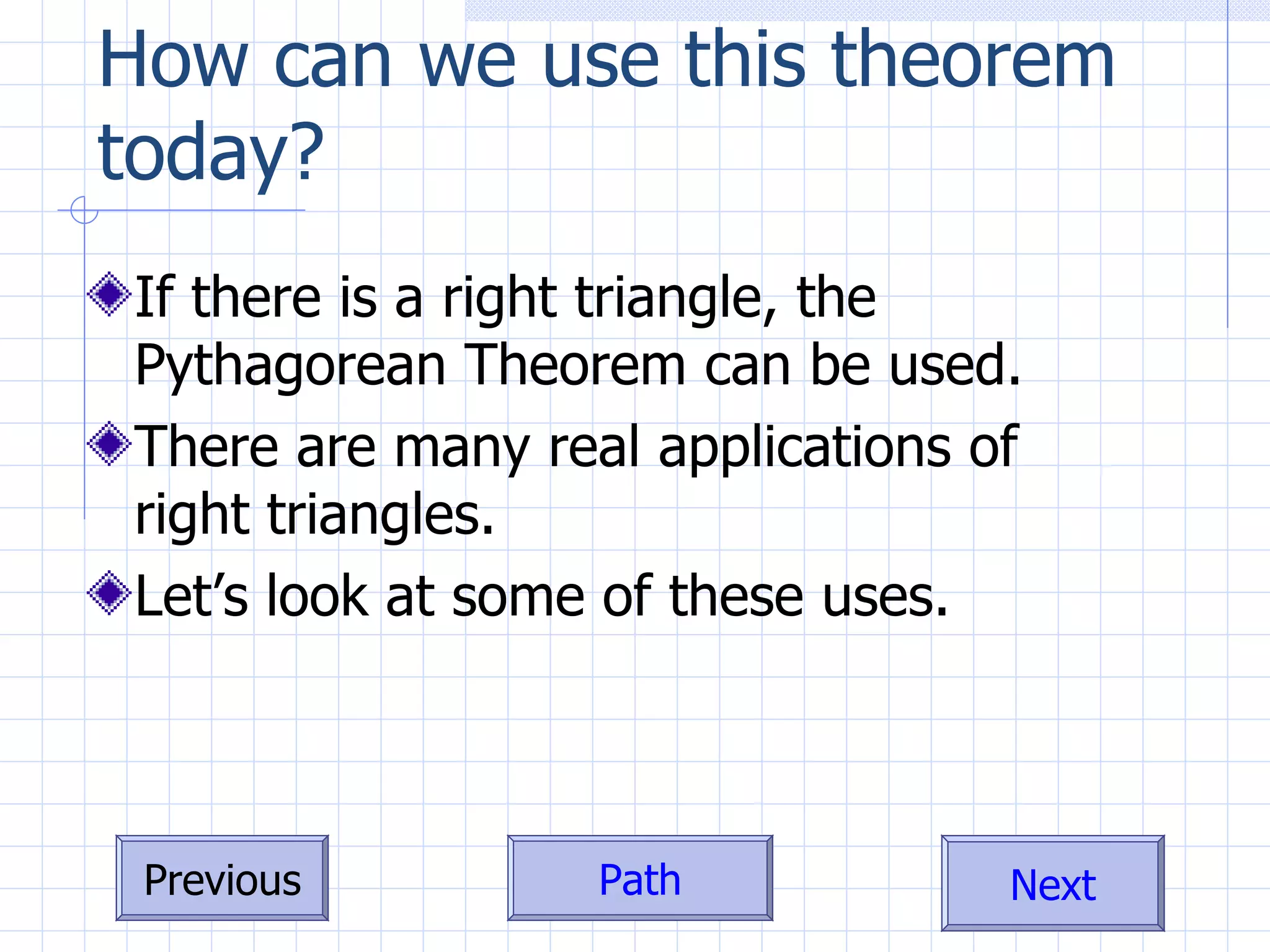 P ythagorean and his theorem | PPS
