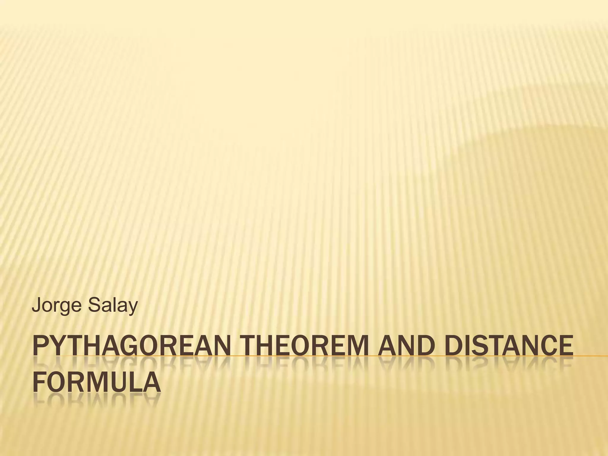 Pythagorean power point | PPTX | Physics | Science