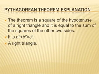 Pythagorean power point | PPTX | Physics | Science