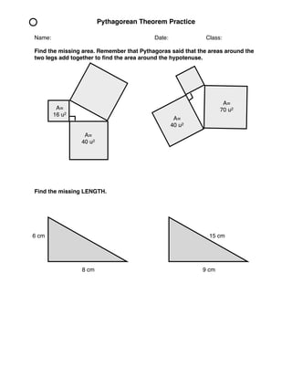 Pythagorean Practice | PDF