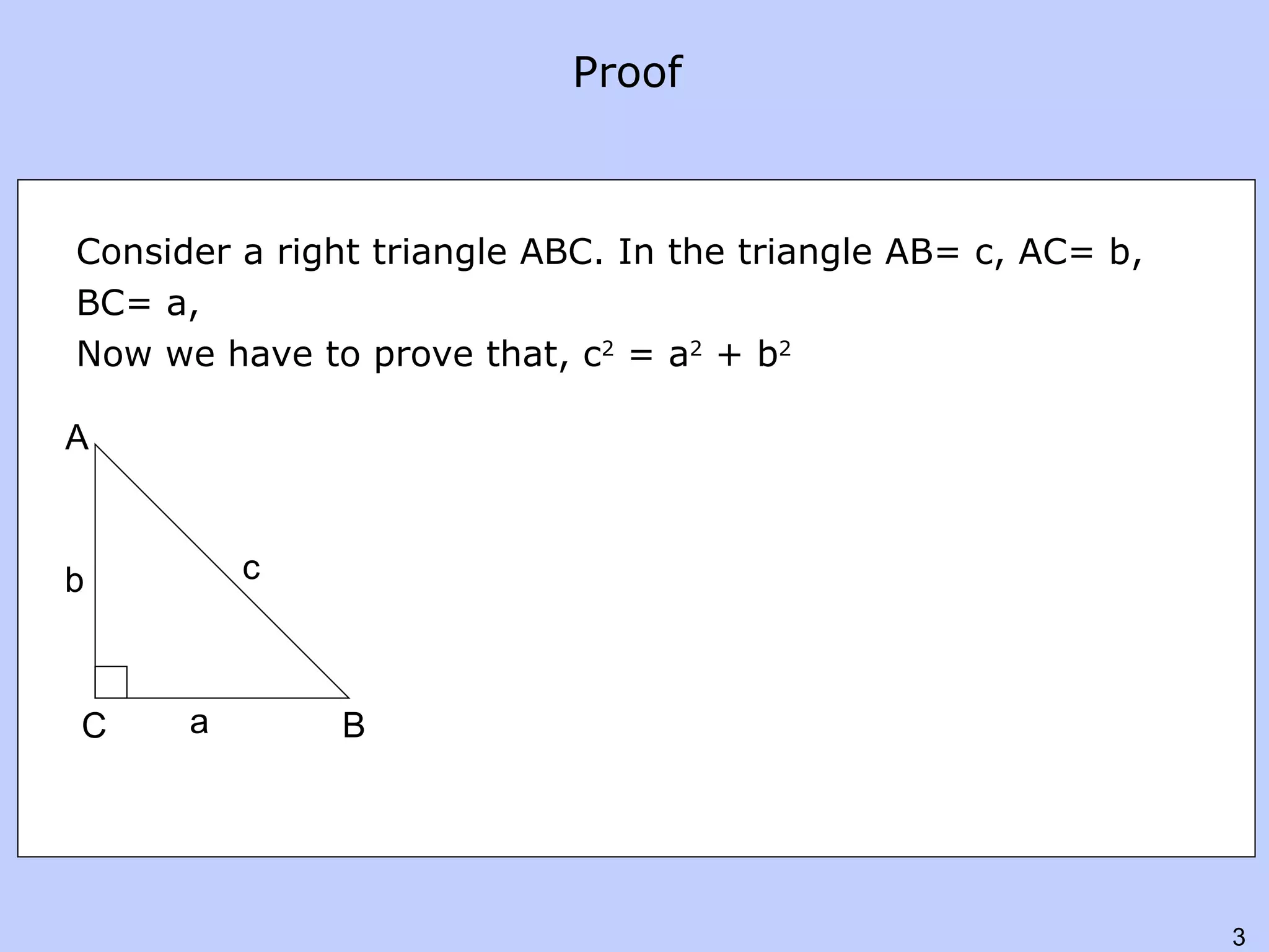 Pythagorean Proof | PPT