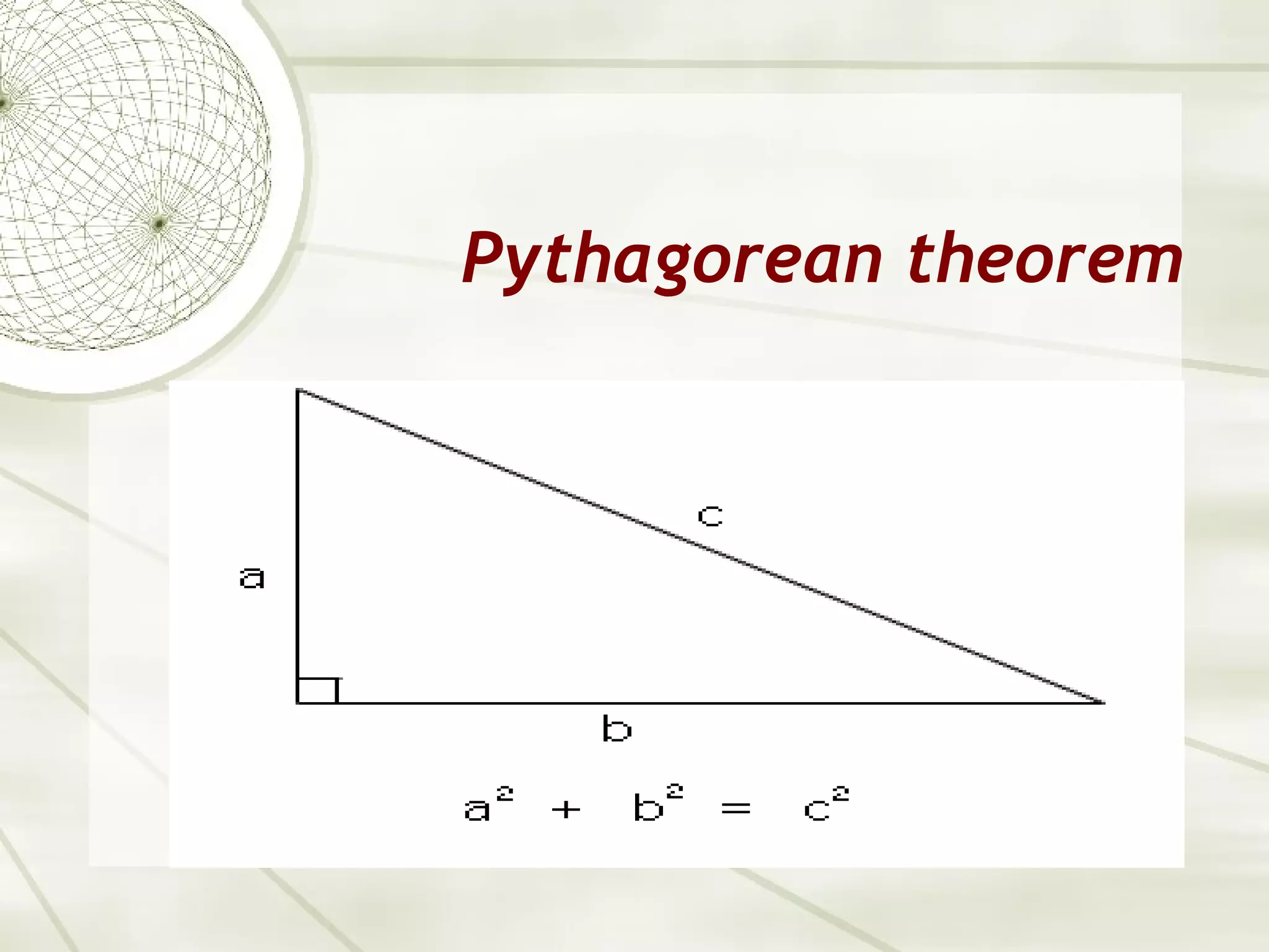 Pythagorean Relationship 1 | PPT