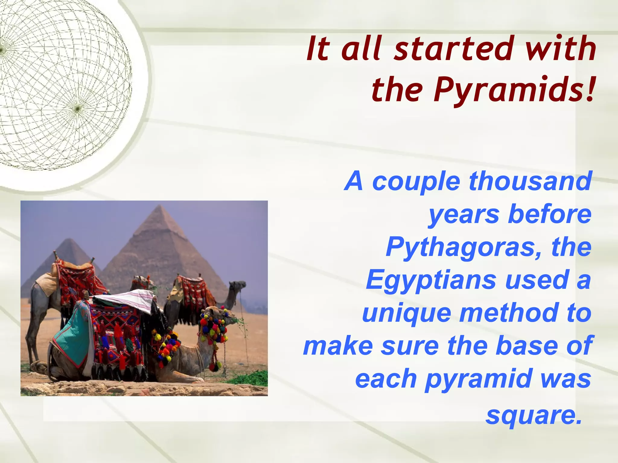 Pythagorean Relationship 1 | PPT