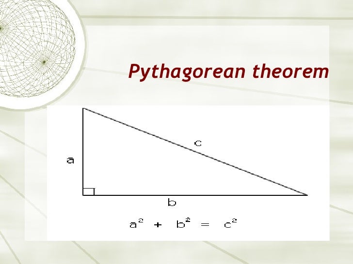 Pythagorean Relationship 1