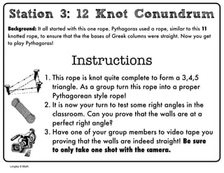 Pythagorean Stations | PPT