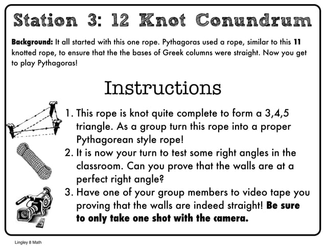 Pythagorean Stations | PPT
