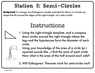 Pythagorean Stations | PPT