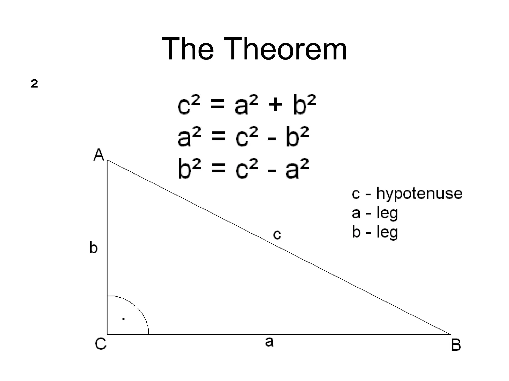 Pythagorean theorem | PPT