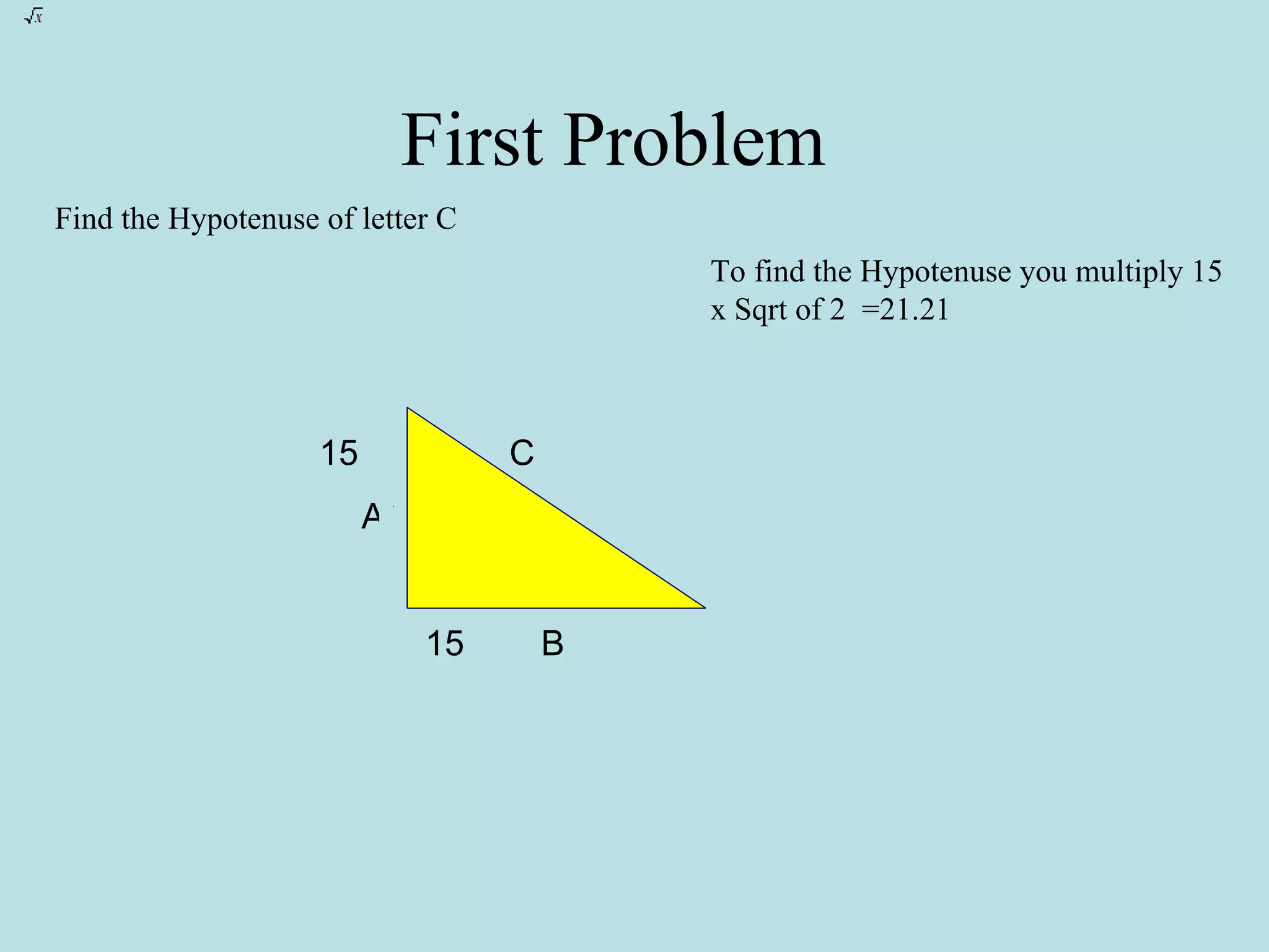 Pythagorean theorem | PPT