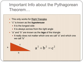 Pythagorean theorem