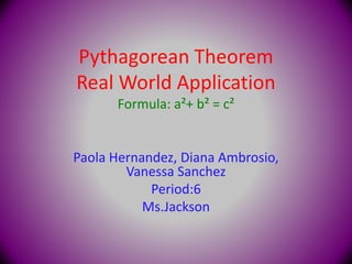 Pythagorean theorem | PPT