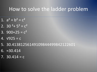Pythagorean theorem | PPT