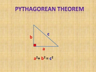 Pythagorean theorem | PPTX | Physics | Science