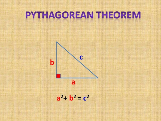 Pythagorean theorem | PPTX | Physics | Science