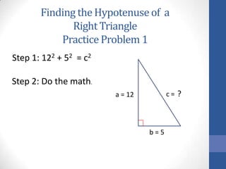 Pythagorean Theorem | PPTX