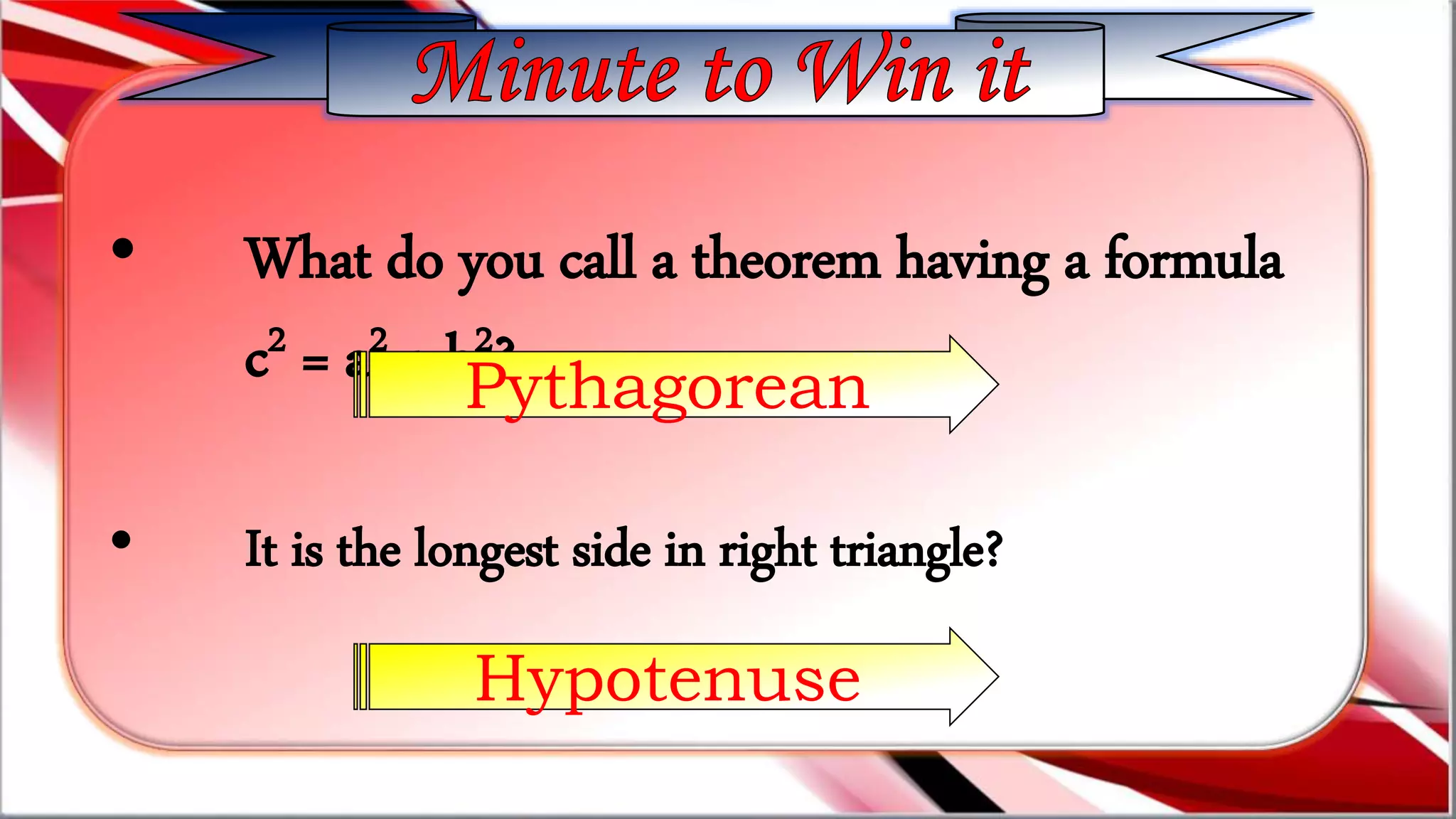 Pythagorean theorem | PPT