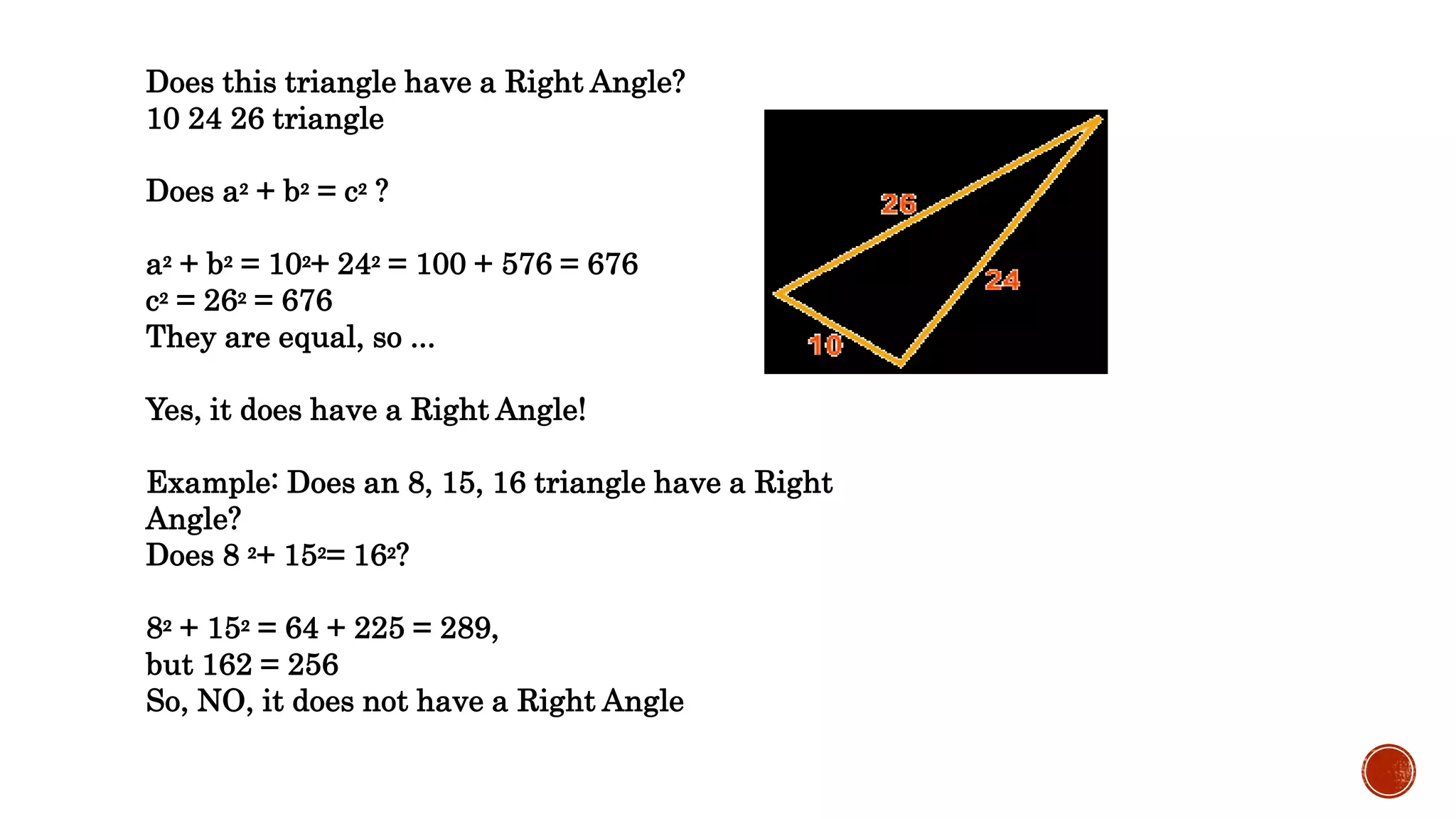 Pythagorean theorem | PPT