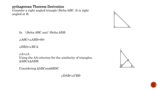 Pythagorean theorem | PPT