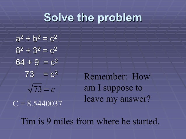 PYTHAGOREAN THEOREM.ppt