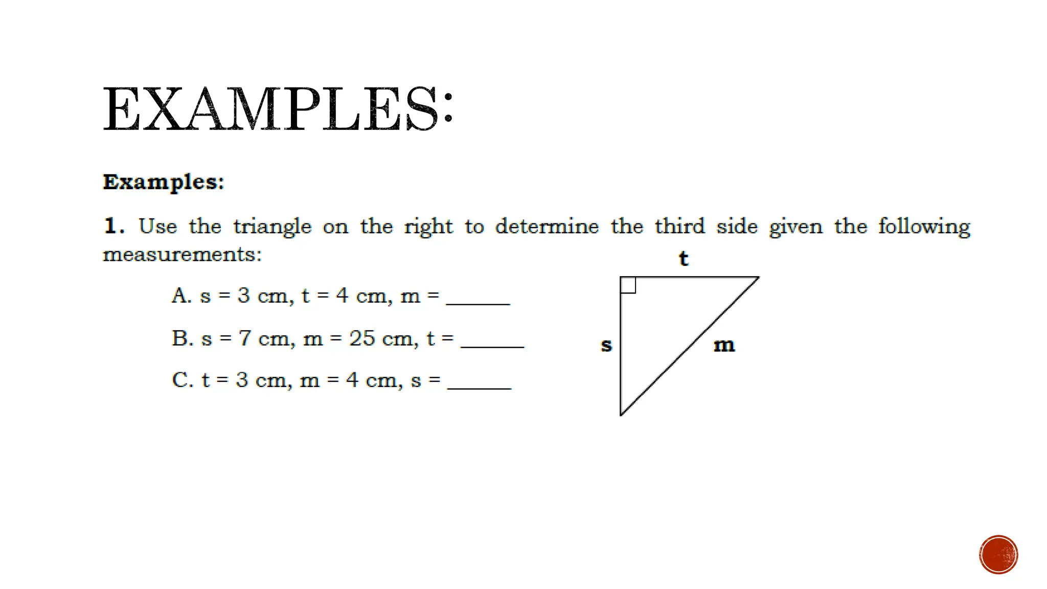 Pythagorean theorem Pythagorean theorem Pythagorean theorem.pptx