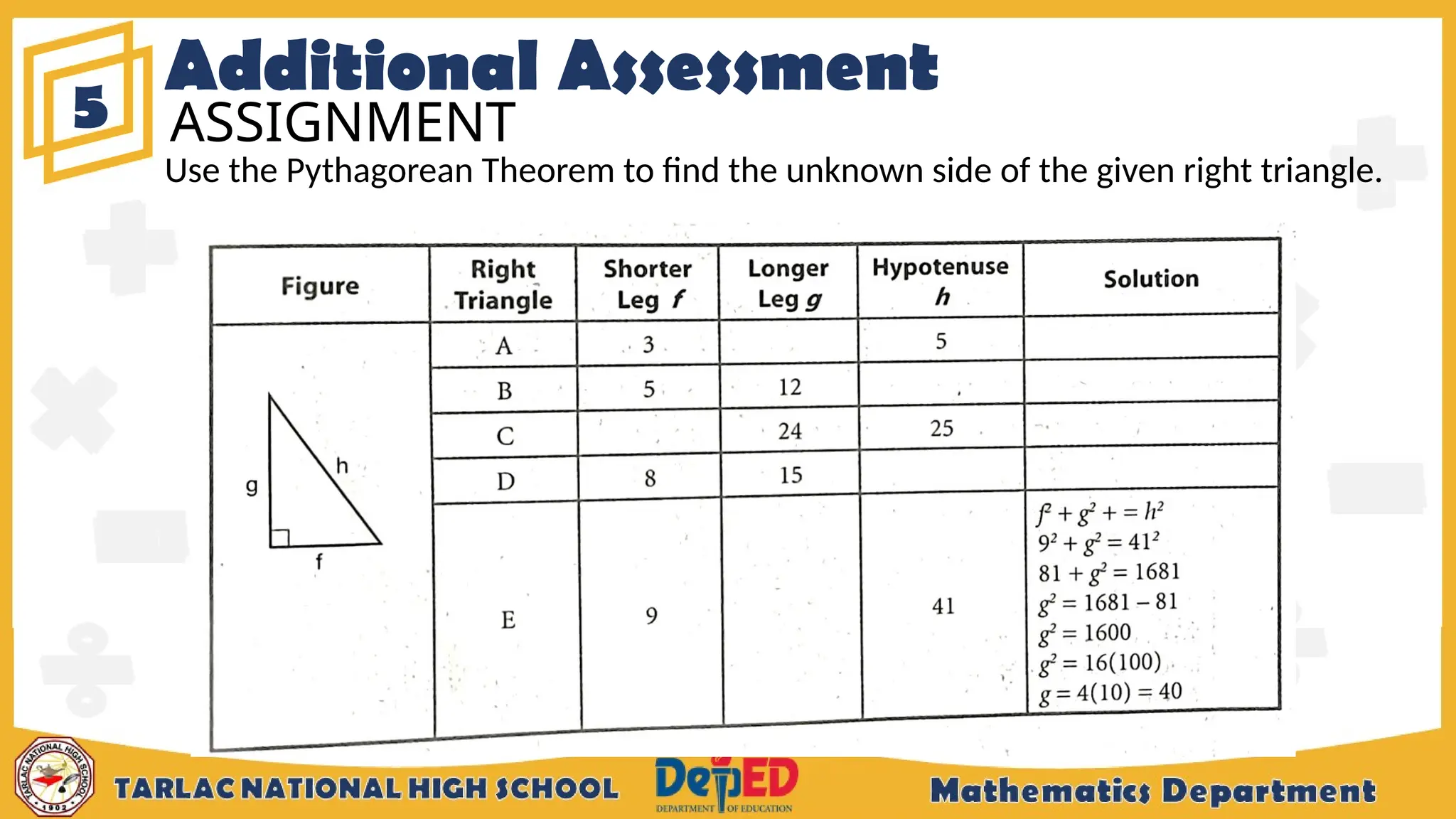 Pythagorean Theorem.pptxhugyfrderawstdfyug | PPTX