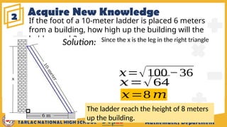 Pythagorean Theorem.pptxhugyfrderawstdfyug | PPTX