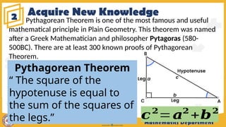 Pythagorean Theorem.pptxhugyfrderawstdfyug | PPT