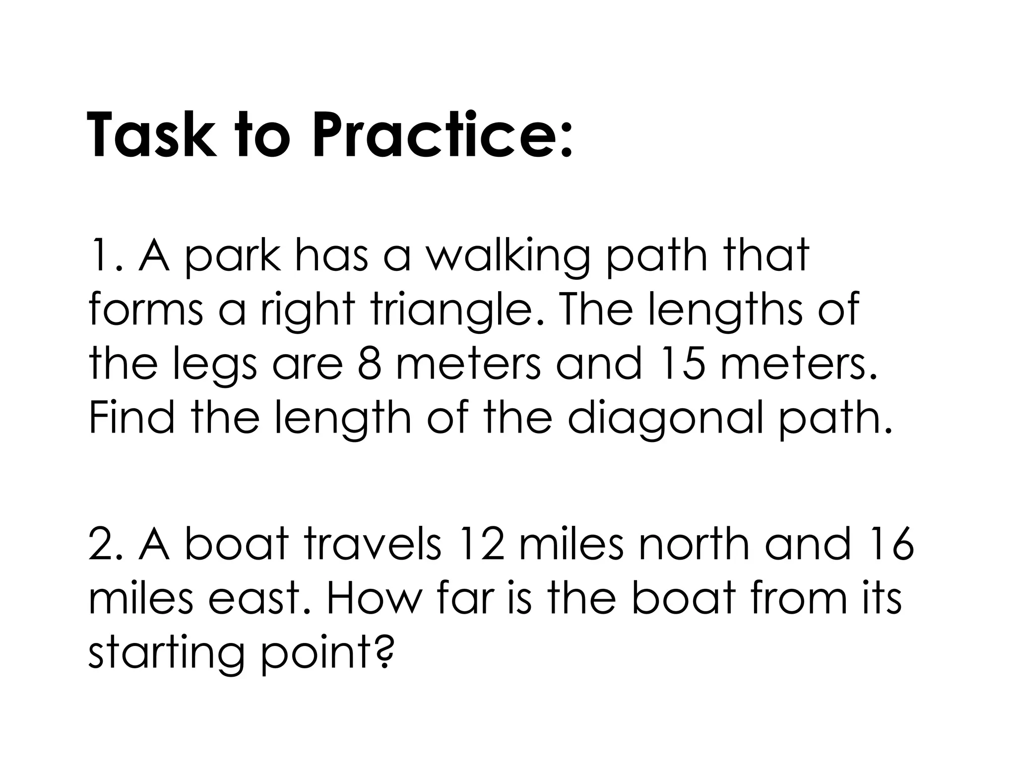 the PYTHAGOREAN THEOREM presentation.pptx