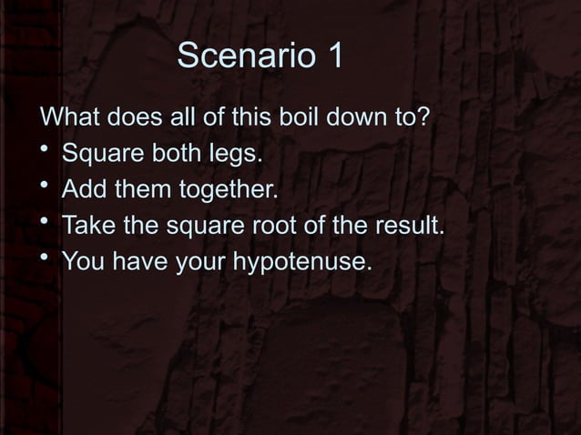Pythagorean Theorem.powerpoint for grade 9 | PPTX