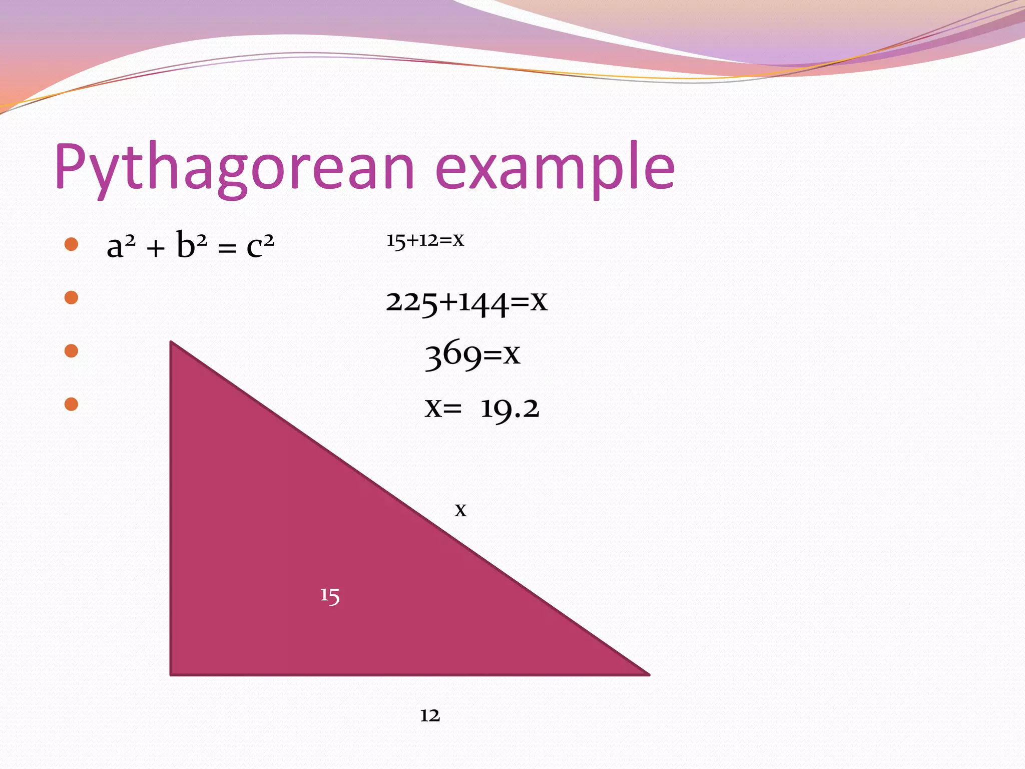 Pythagorean theorem and distance formal power point | PPTX | Physics | Science