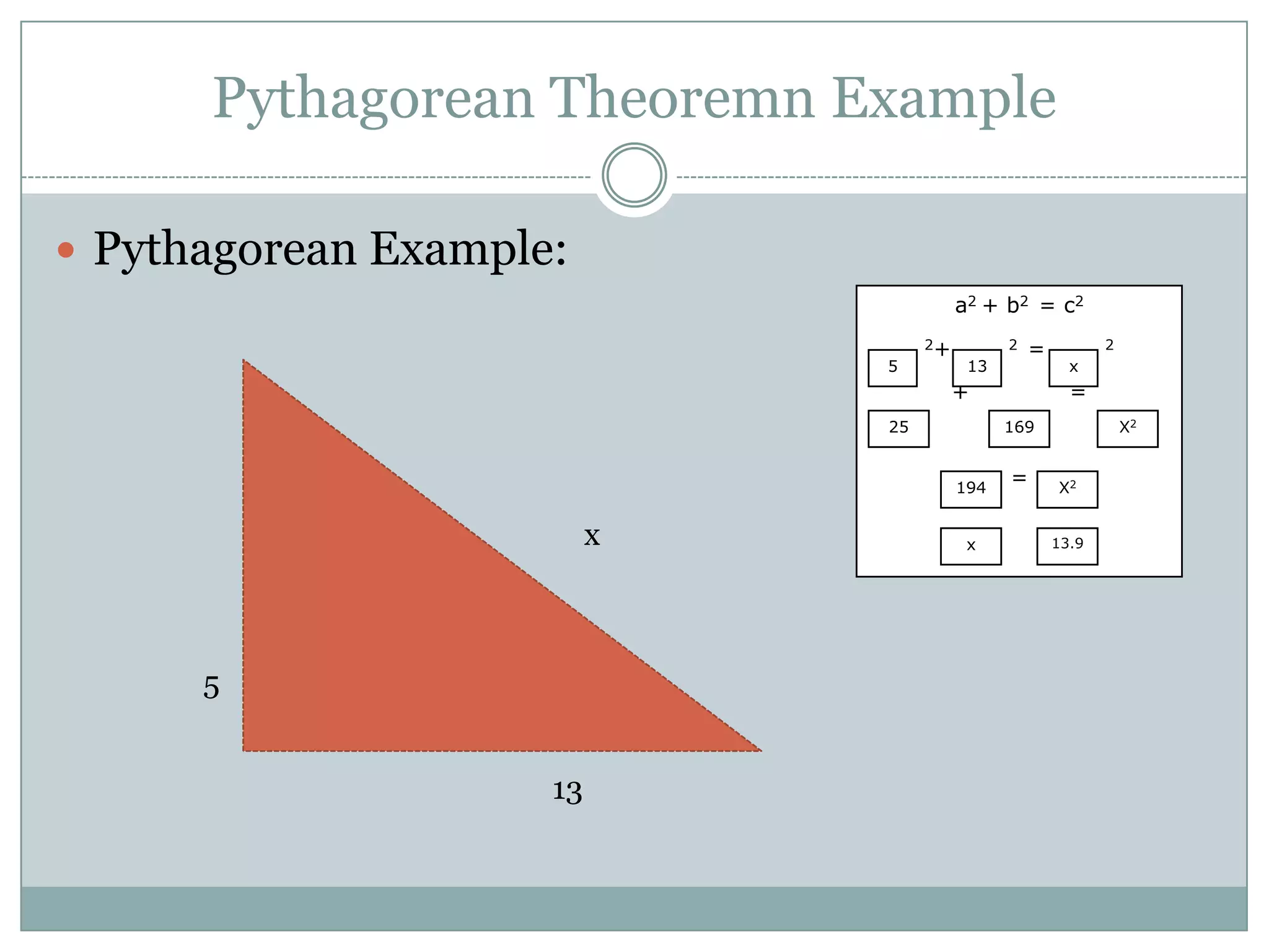 Pythagorean Theorem And Distance Formula | PPTX