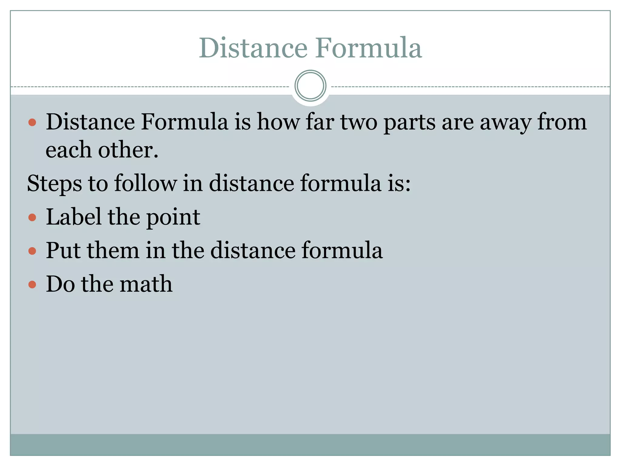Pythagorean Theorem And Distance Formula | PPTX