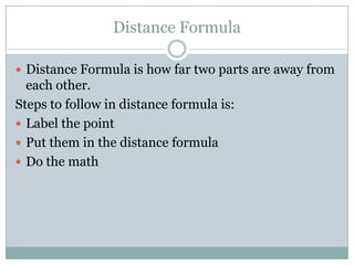 Pythagorean Theorem And Distance Formula | PPTX